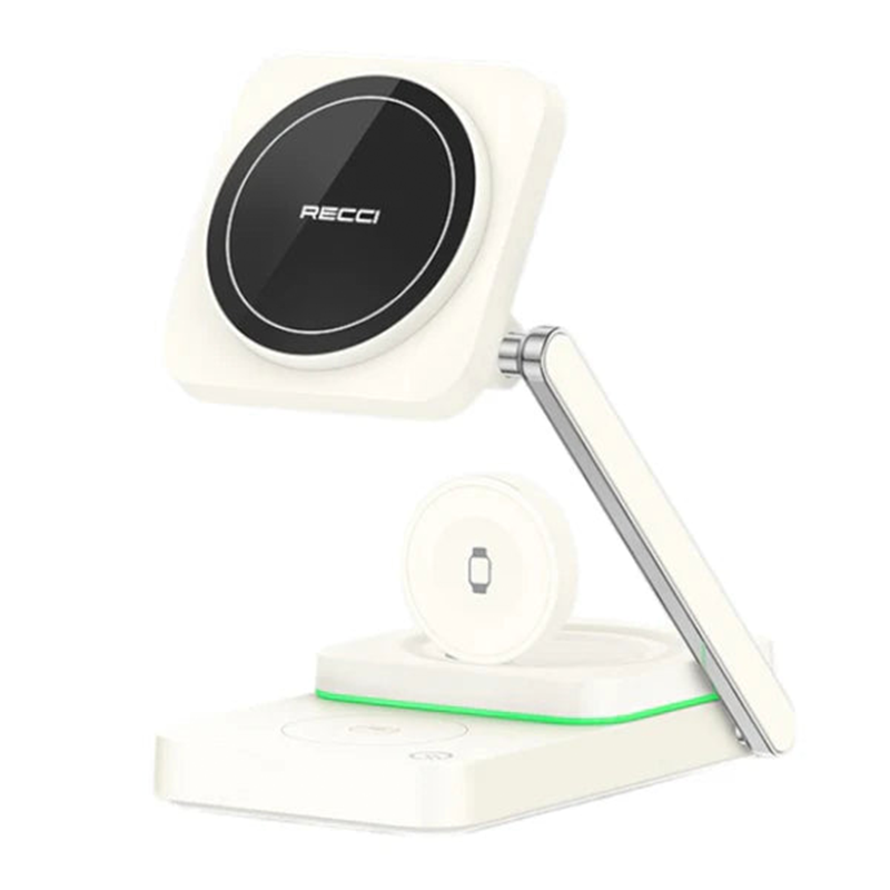 Recci 3 in 1 Magnetic Wireless Charger RCW-48 – Cot-line Store